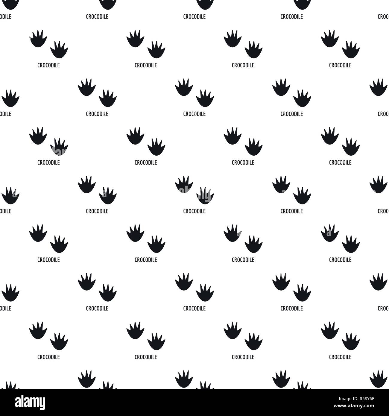 Crocodile step pattern seamless vector repeat geometric for any web design Stock Vector Image ...