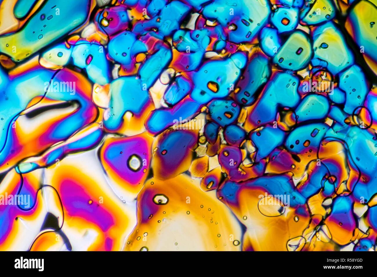 ammonium sulfate microcrystals Stock Photo - Alamy