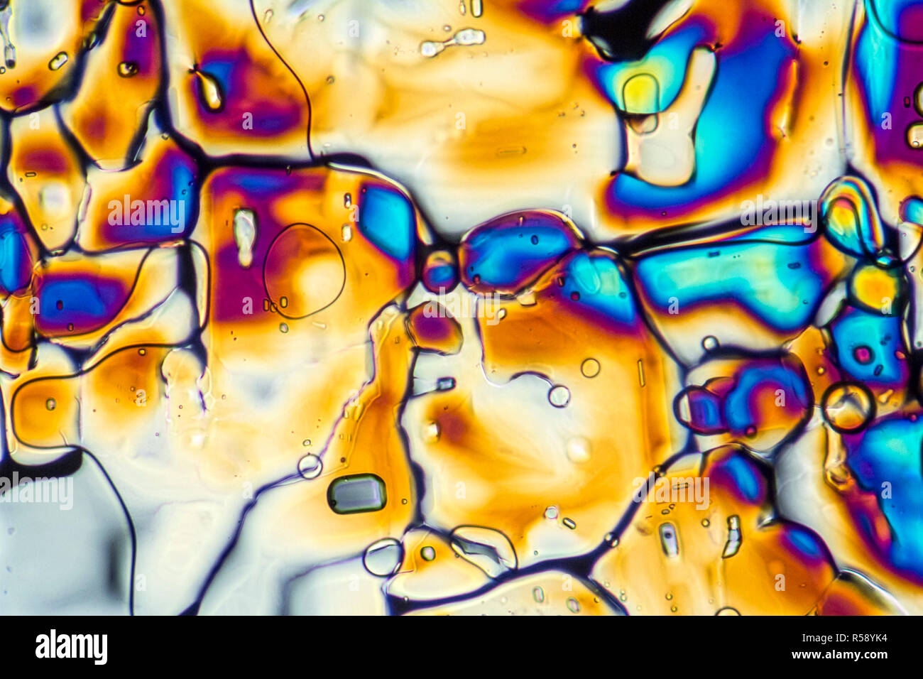 ammonium sulfate microcrystals Stock Photo - Alamy