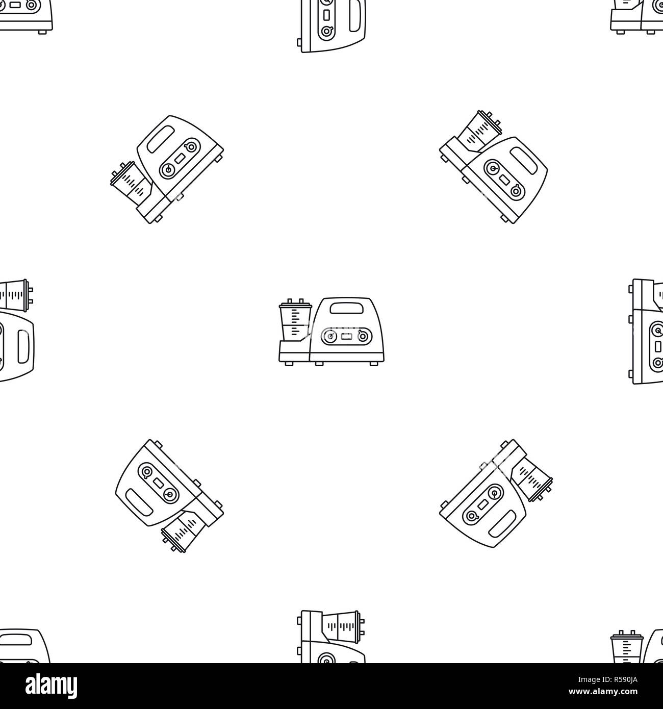 Medical lung device pattern seamless vector repeat geometric for any ...