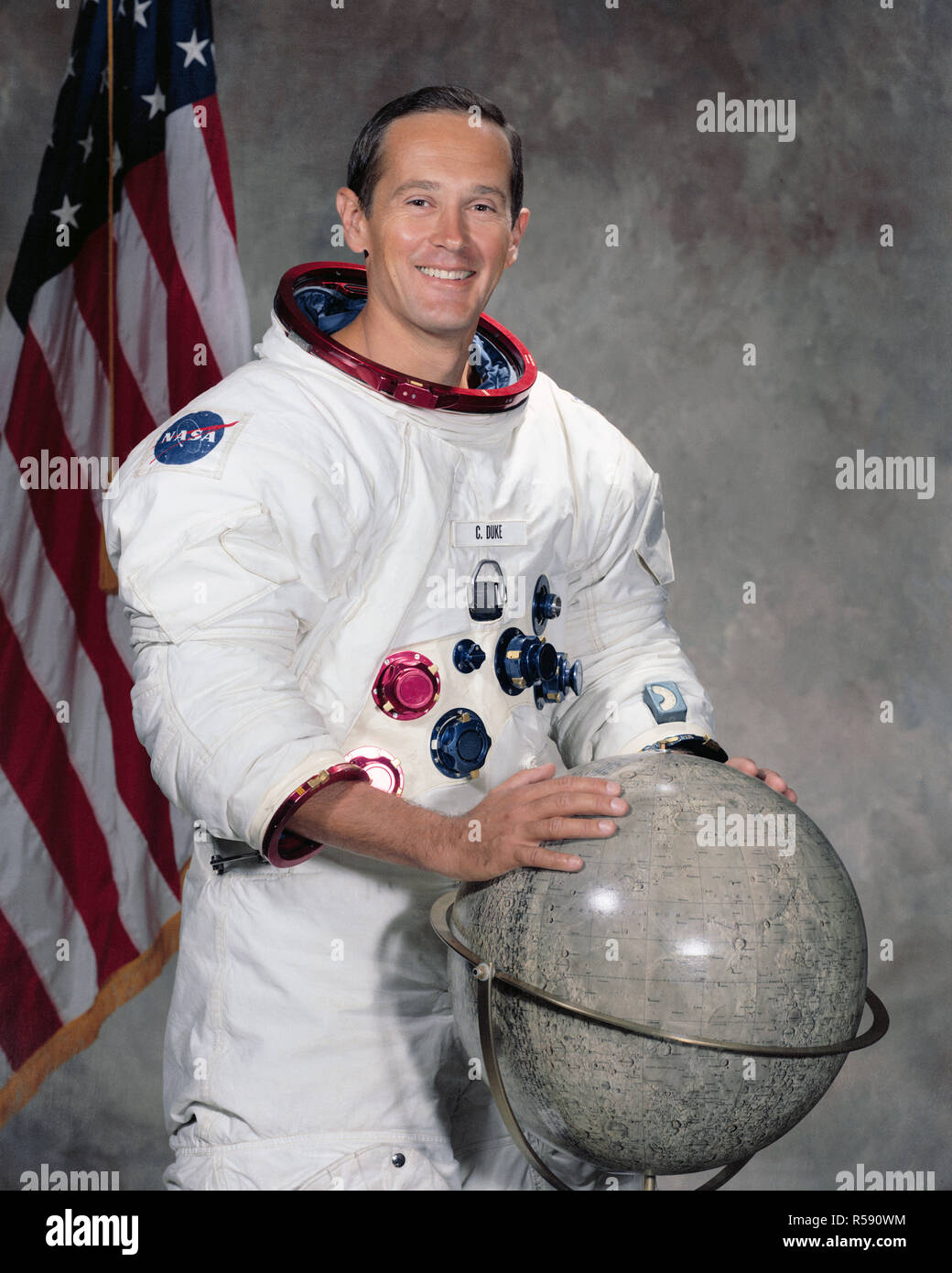 Portrait - Astronaut Charles M. Duke, Jr Stock Photo - Alamy