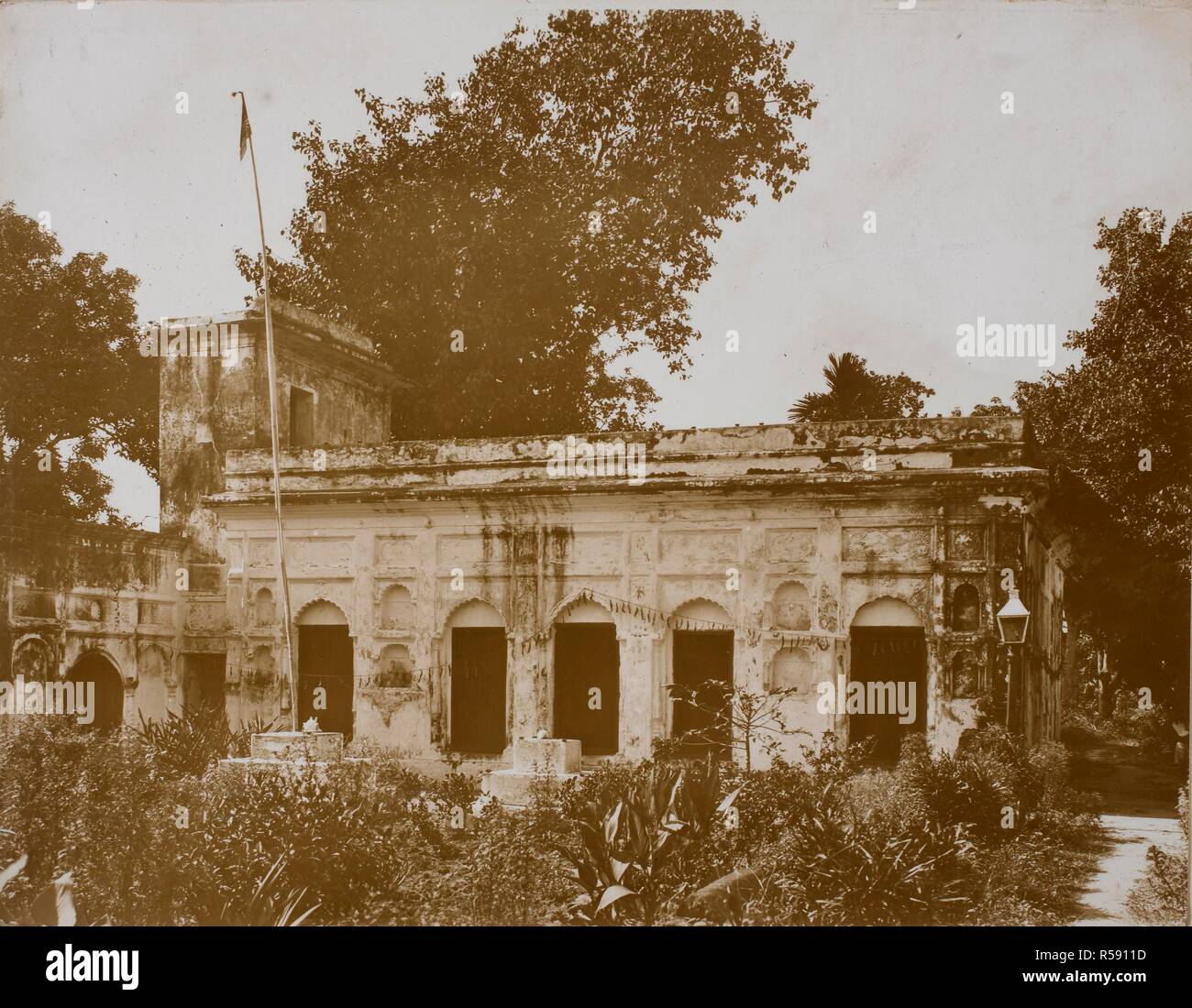 Photo of Sikh temple at Dacca in India. Archaeological Survey of India ...
