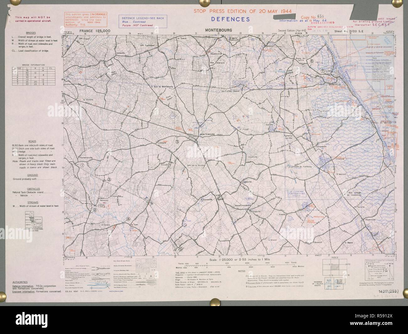 June 1944 world war ii map hi-res stock photography and images - Alamy