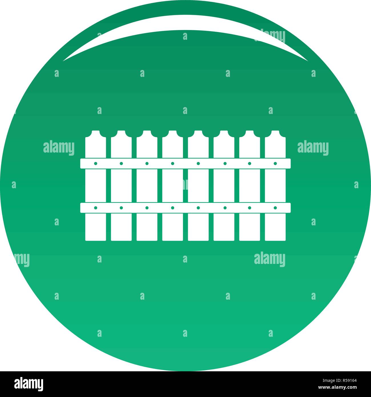 Low fence icon. Simple illustration of low fence vector icon for any ...