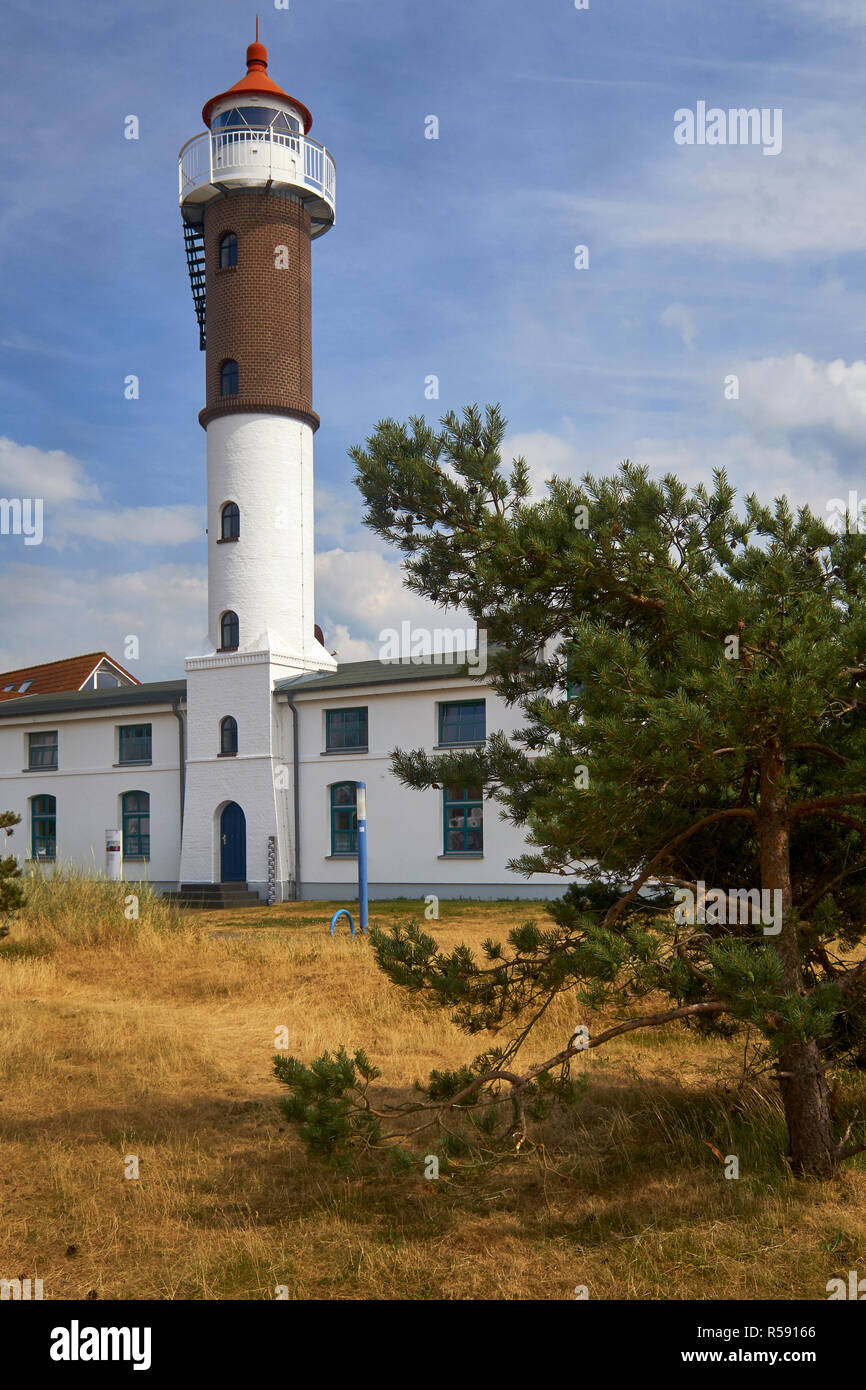 Lighthouse timmendorfer strand on the island poel hi-res stock ...