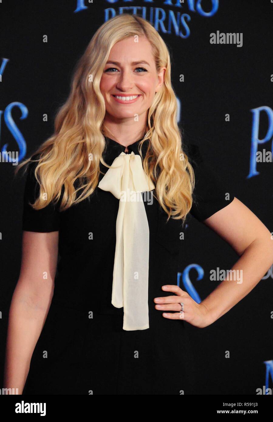 Hollywood, California, USA. 29th November, 2018. Actress Beth Behrs ...