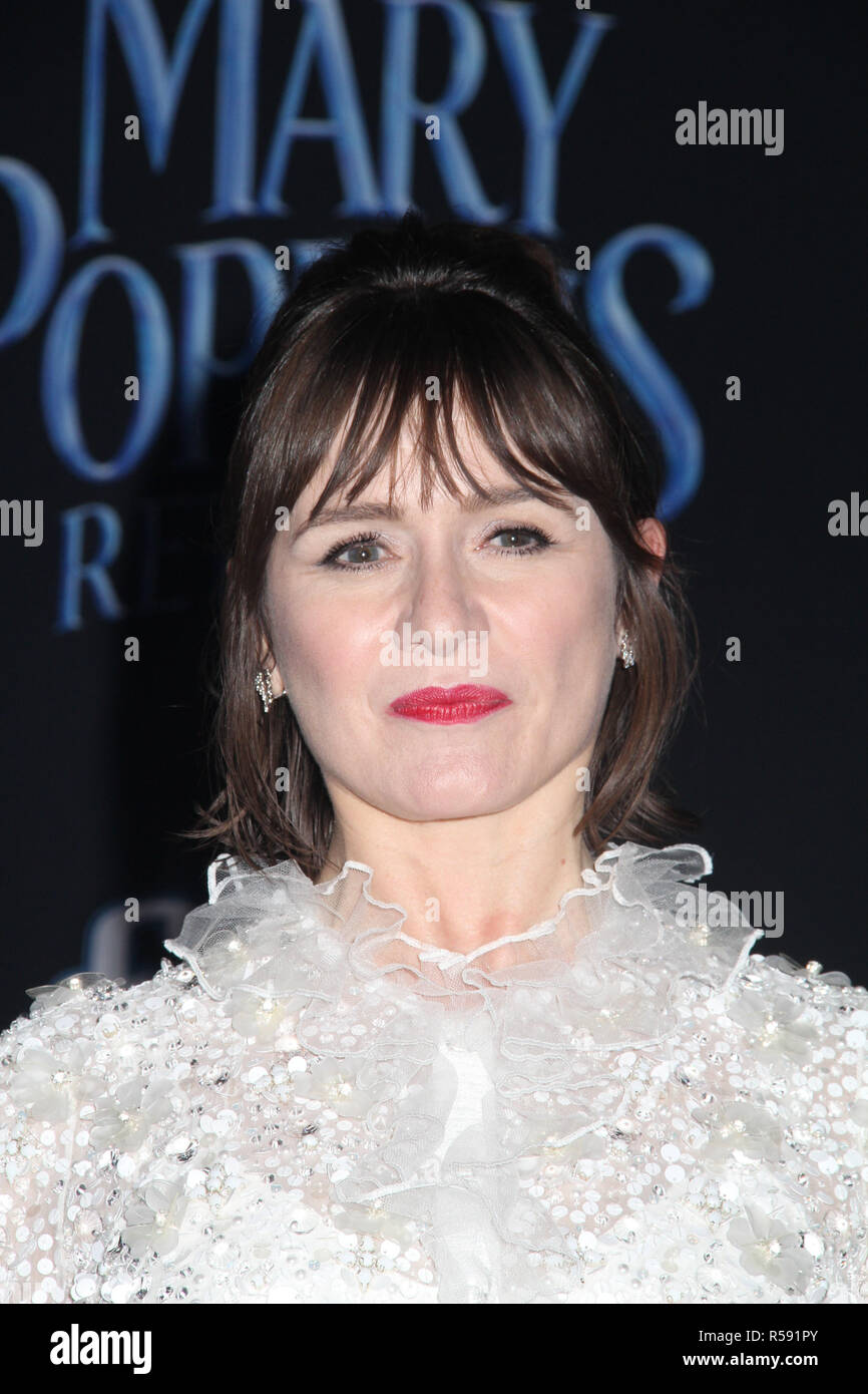 Hollywood, California, USA. 29th November, 2018. Emily Mortimer 11/29 ...