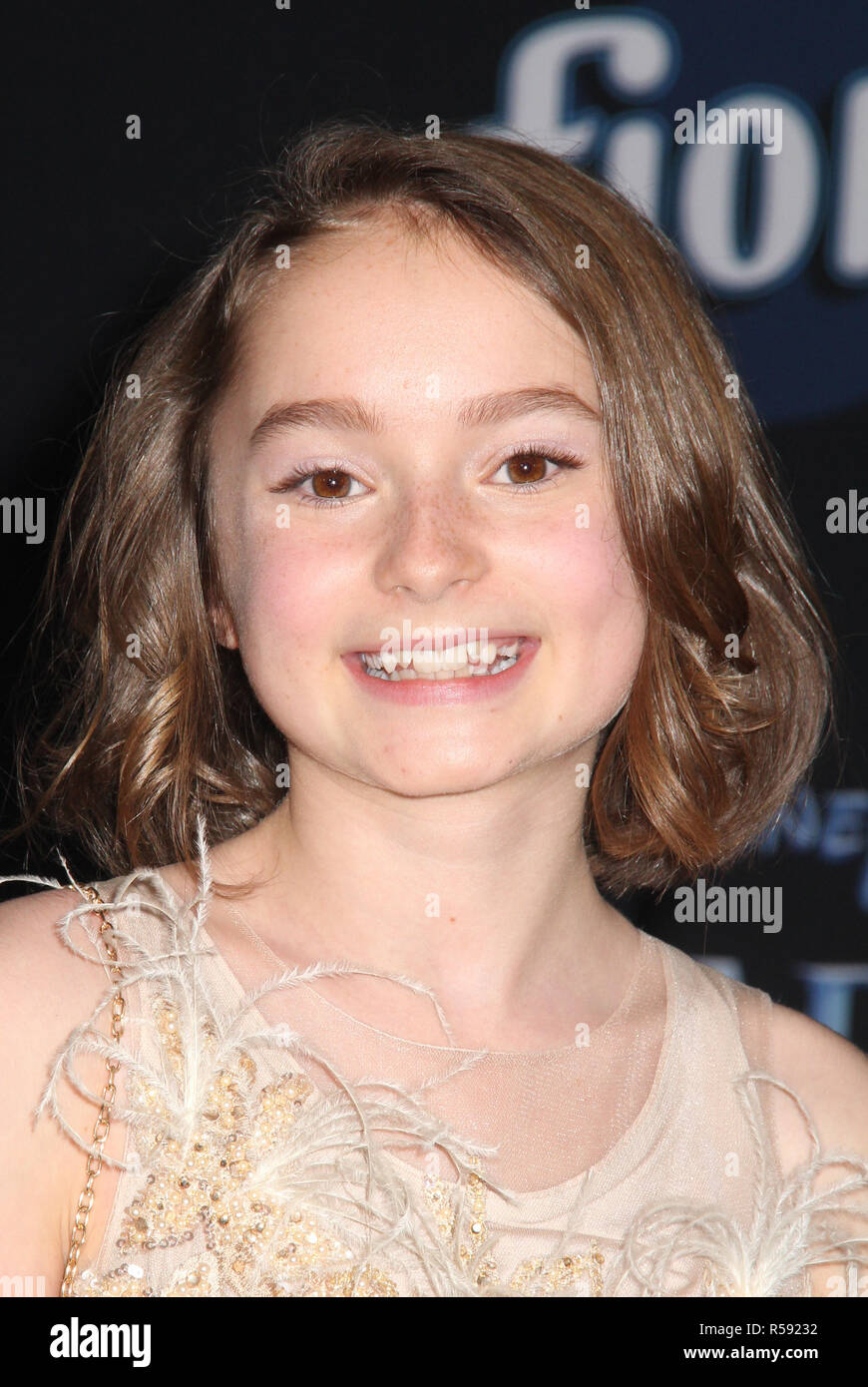 Pixie Davies 11/29/2018 The World Premiere of "Mary Poppins Returns" held at The Dolby Theatre ...