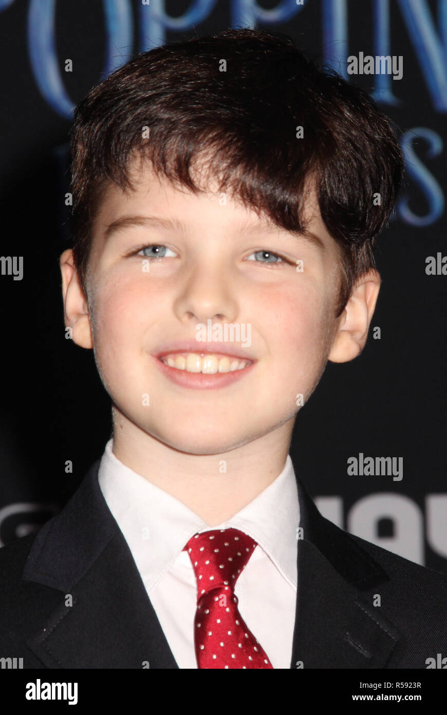 Hollywood, California, USA. 29th November, 2018. Iain Armitage 11/29 ...