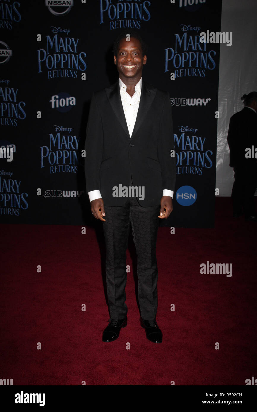 Kobna Holdbrook-Smith 11/29/2018 The World Premiere of "Mary Poppins ...