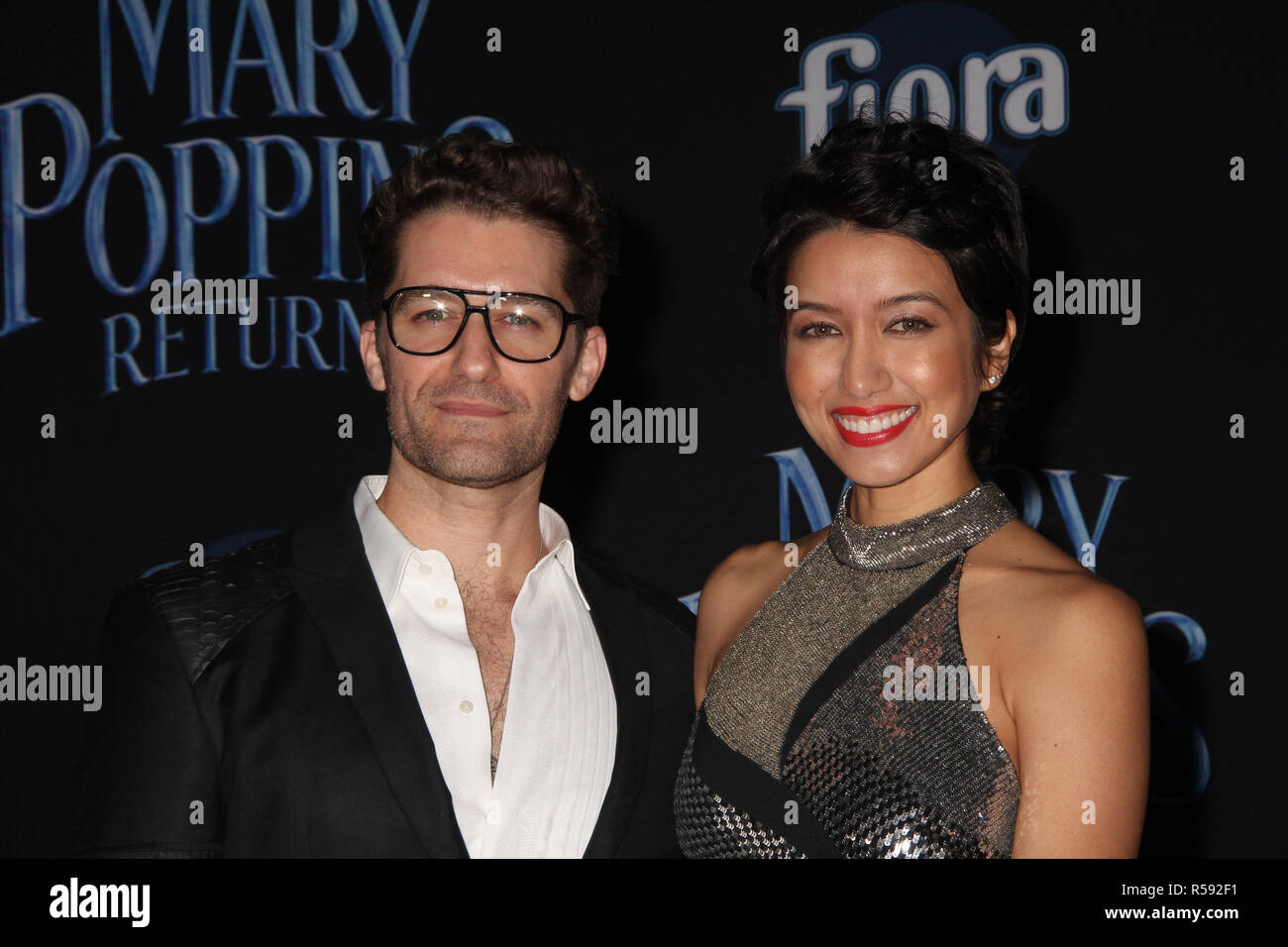 Matthew Morrison, Renee Morrison 11/29/2018 The World Premiere of "Mary ...