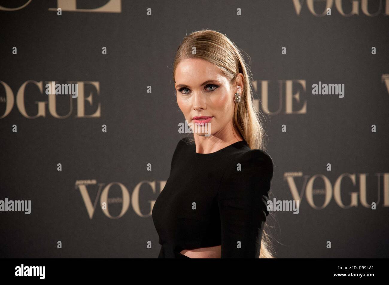 Model Helen Swedin at photocall of the 14th edition of Vogue Jewels ...