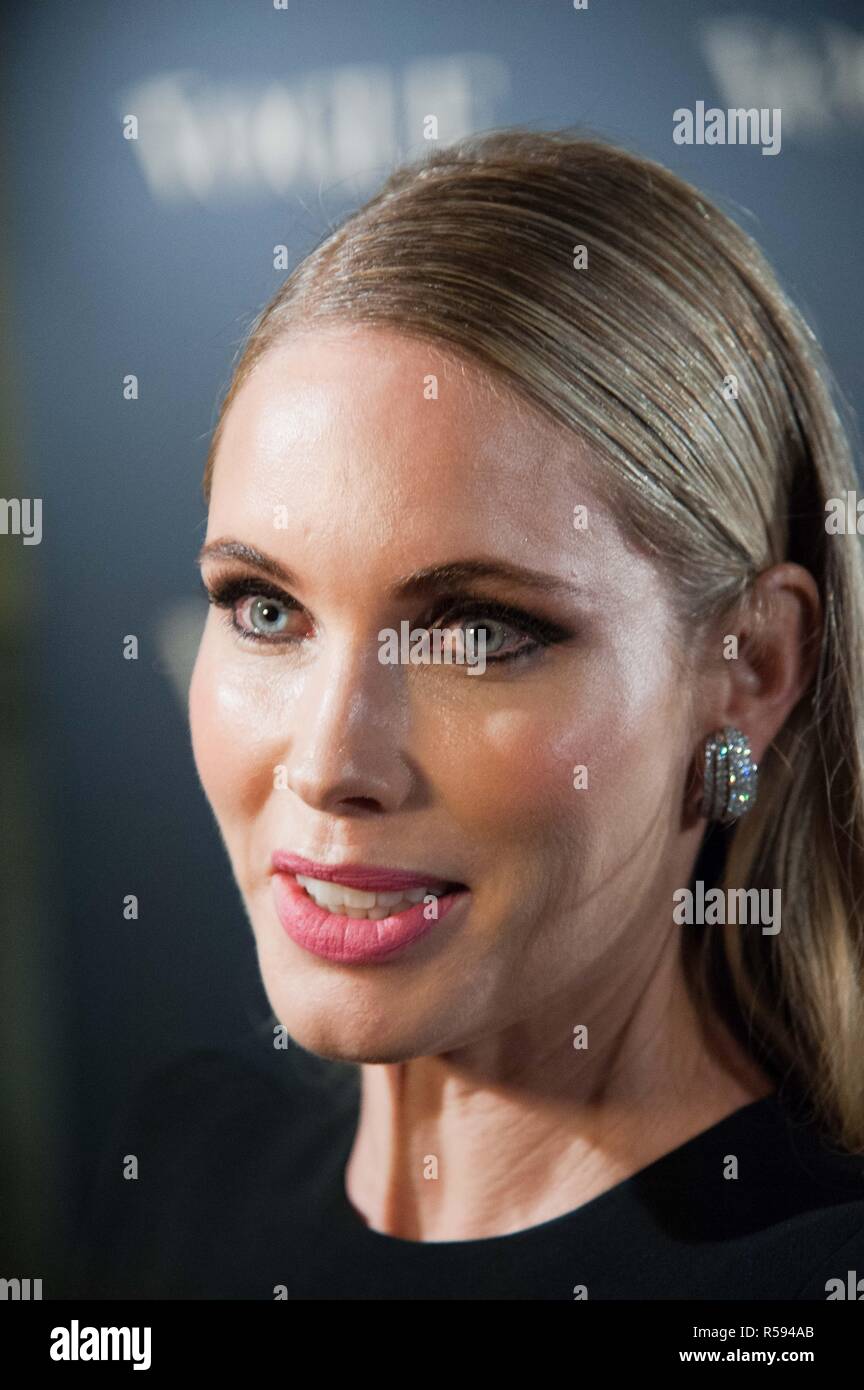 Model Helen Swedin at photocall of the 14th edition of Vogue Jewels ...