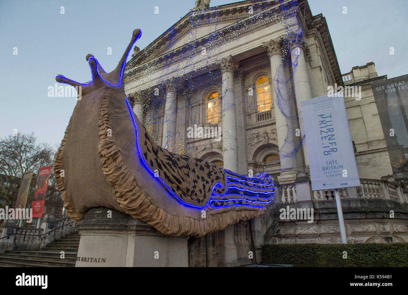 Tate Britain, London, UK. 30 November, 2018. Monster Chetwynd, the ...