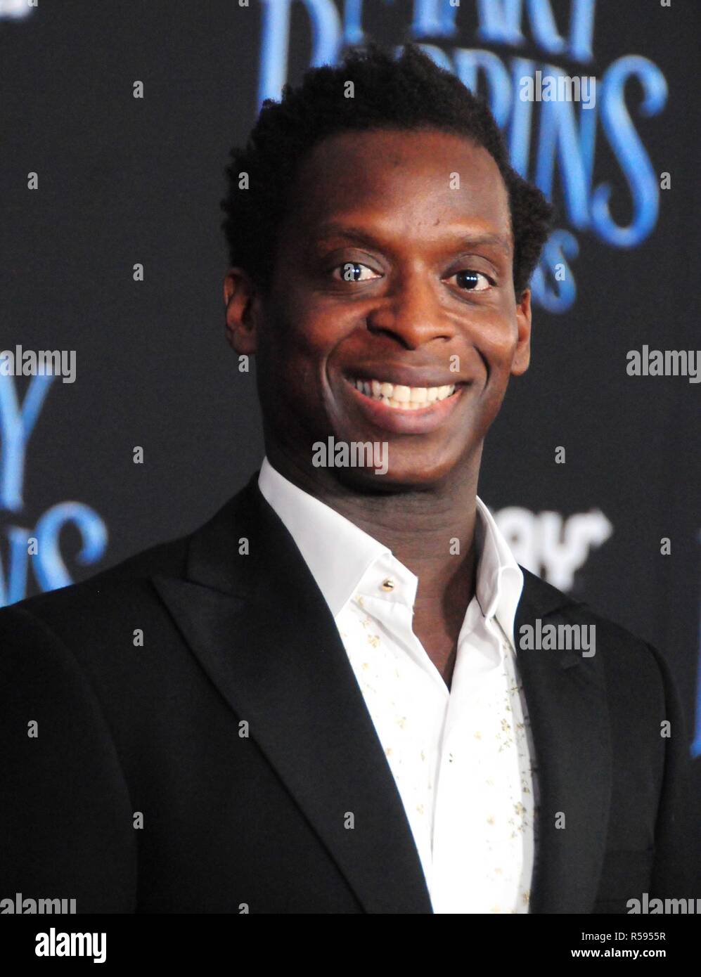 Hollywood, California, USA. 29th November, 2018. Actor Kobna Holdbrook ...