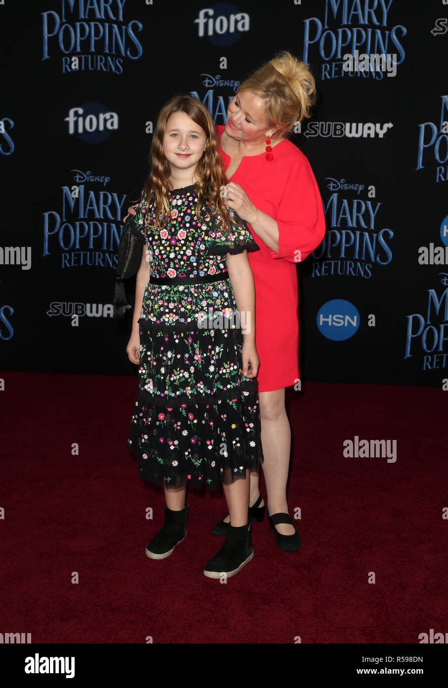 Hollywood, Ca. 29th Nov, 2018. Caroline Rhea, Ava Rhea Economopoulos ...