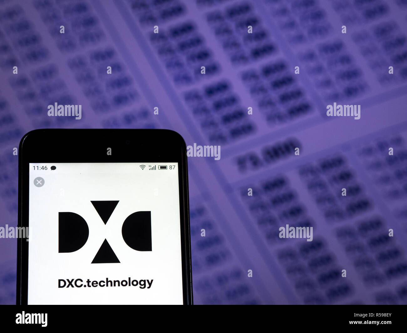 Dxc technology logo hi-res stock photography and images - Alamy