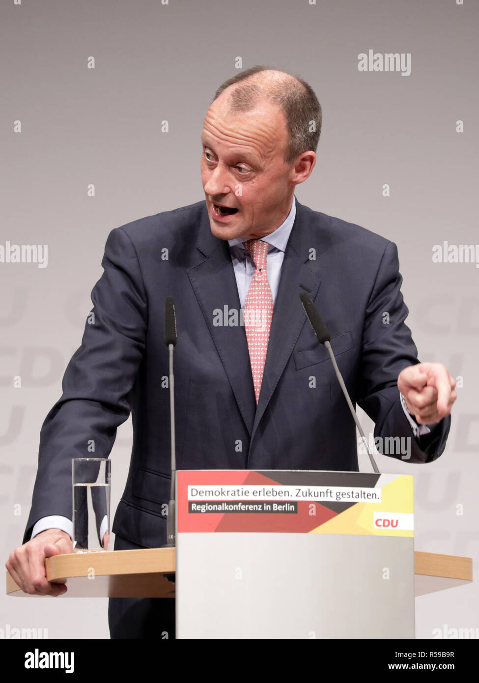 Berlin, Germany. 30th Nov, 2018. Friedrich Merz (CDU), former head of ...