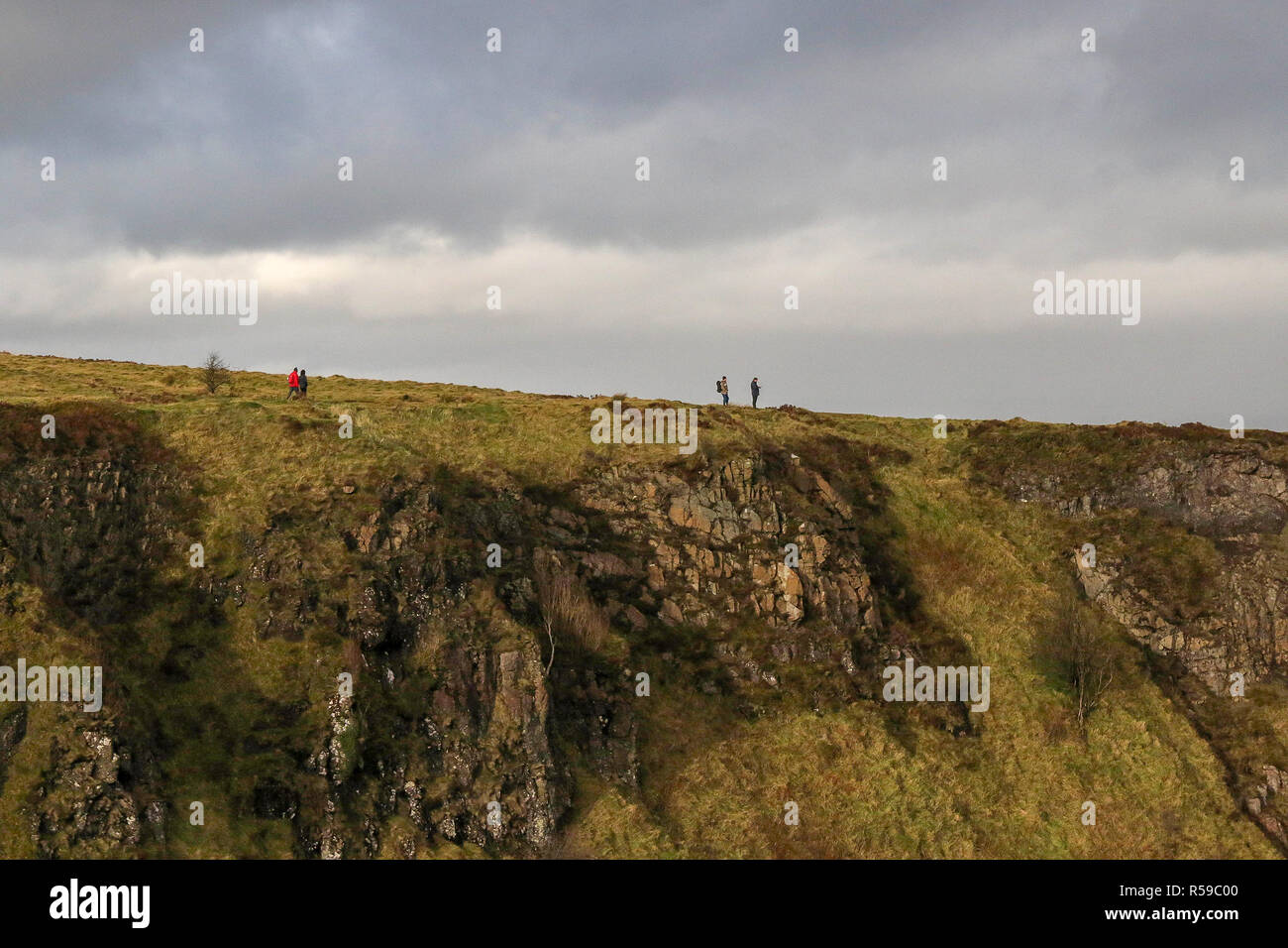 Cave Hill Country Park, Belfast, Northern Ireland. 30 November 2018. Uk ...