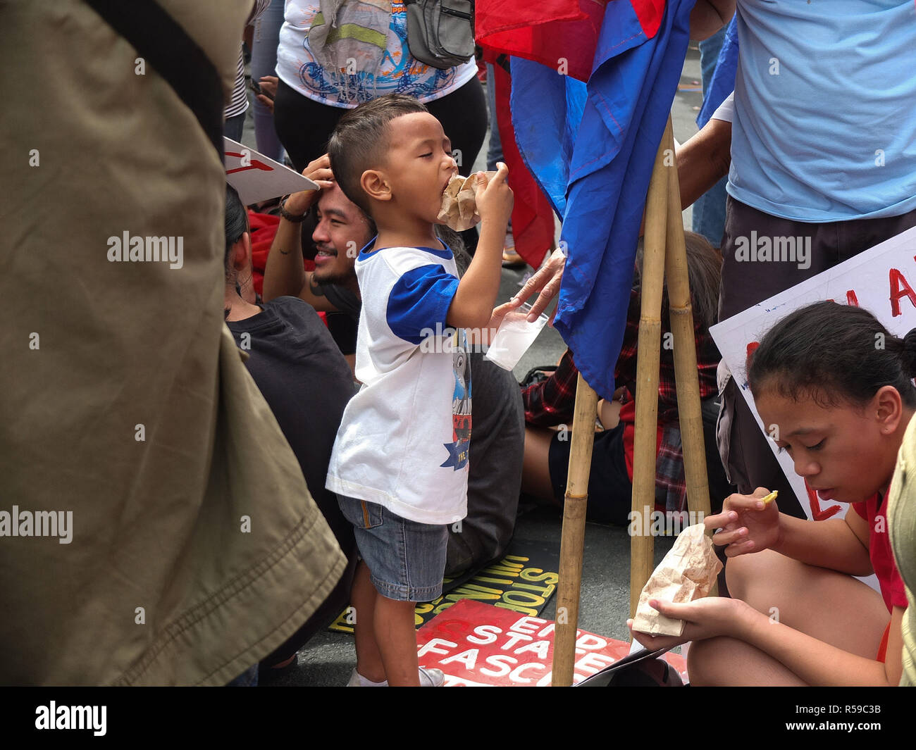 Child labor protest march hi-res stock photography and images - Alamy