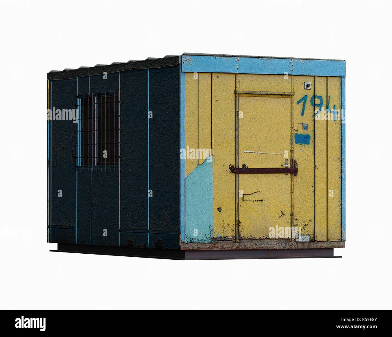 Baucontainer hi-res stock photography and images - Alamy