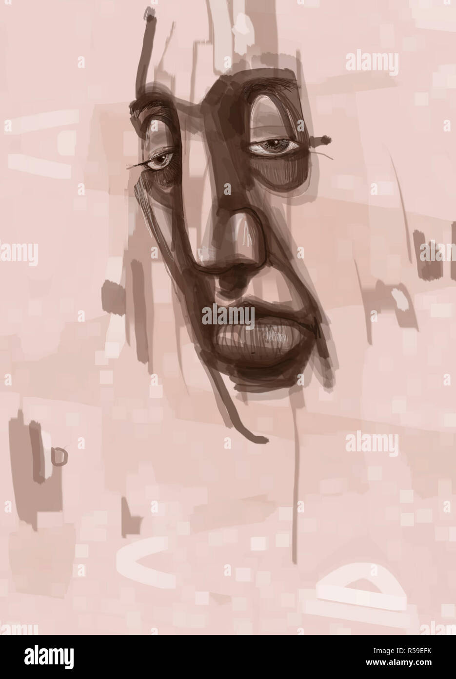 Man ghost painting hi-res stock photography and images - Alamy