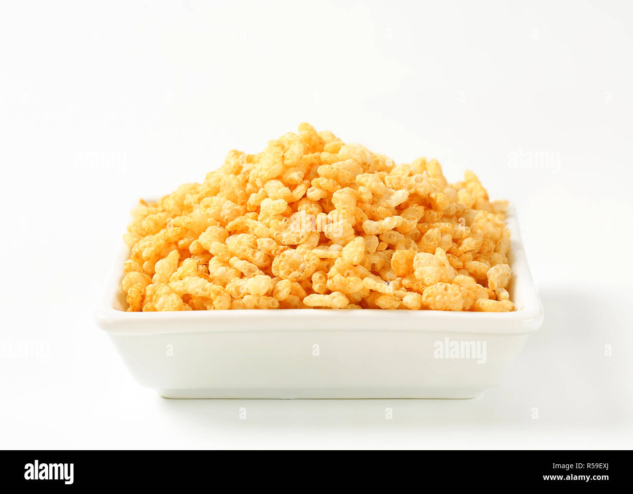 Crispy rice breakfast cereal Stock Photo - Alamy