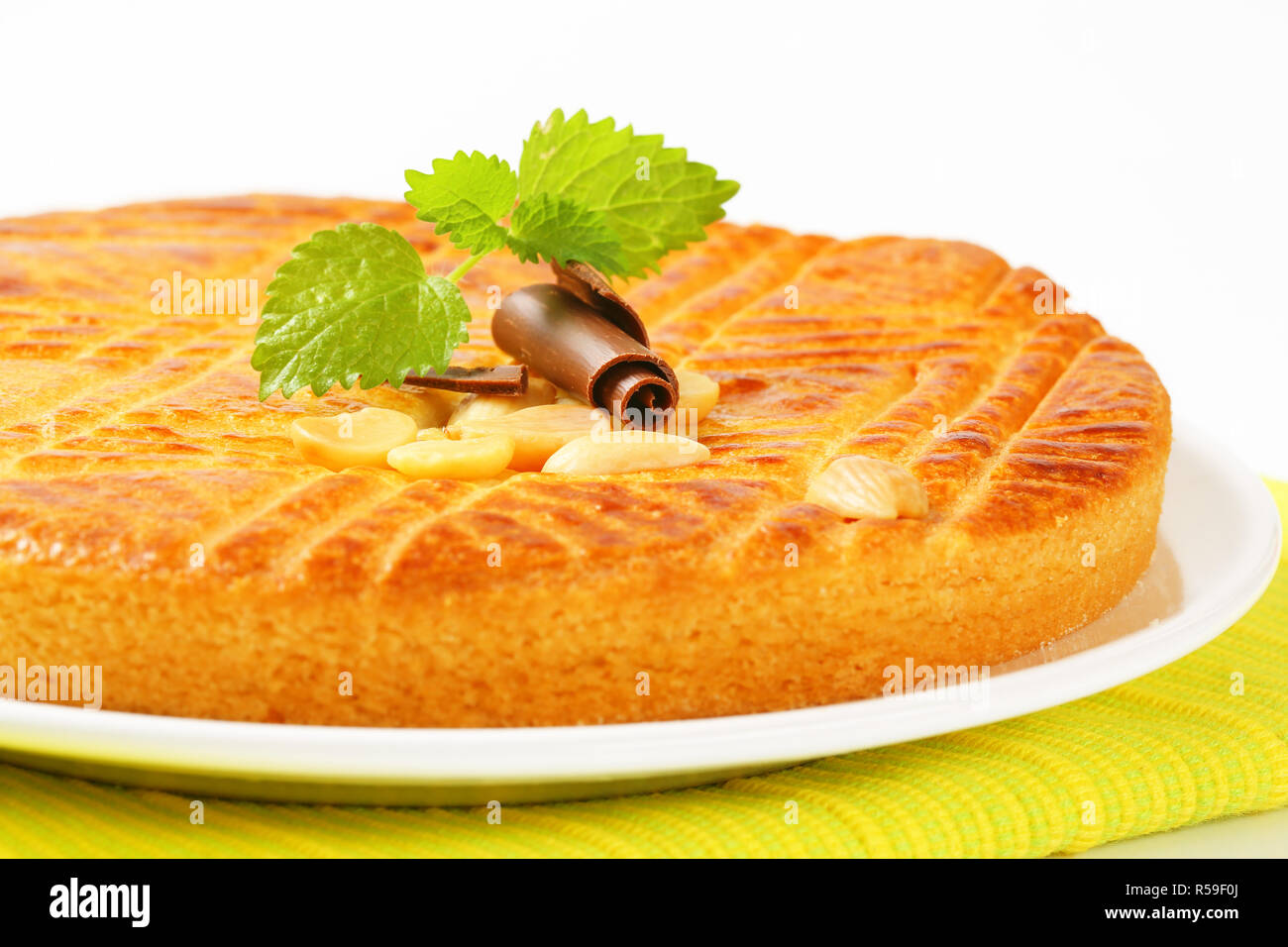 Dutch Butter Cake Stock Photo - Alamy