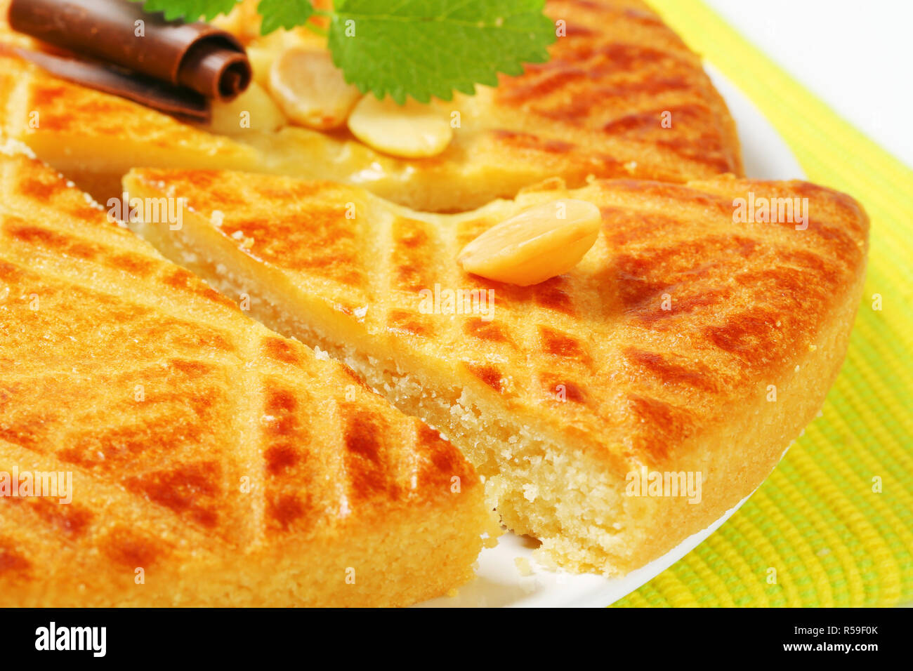 Dutch Butter Cake Stock Photo - Alamy