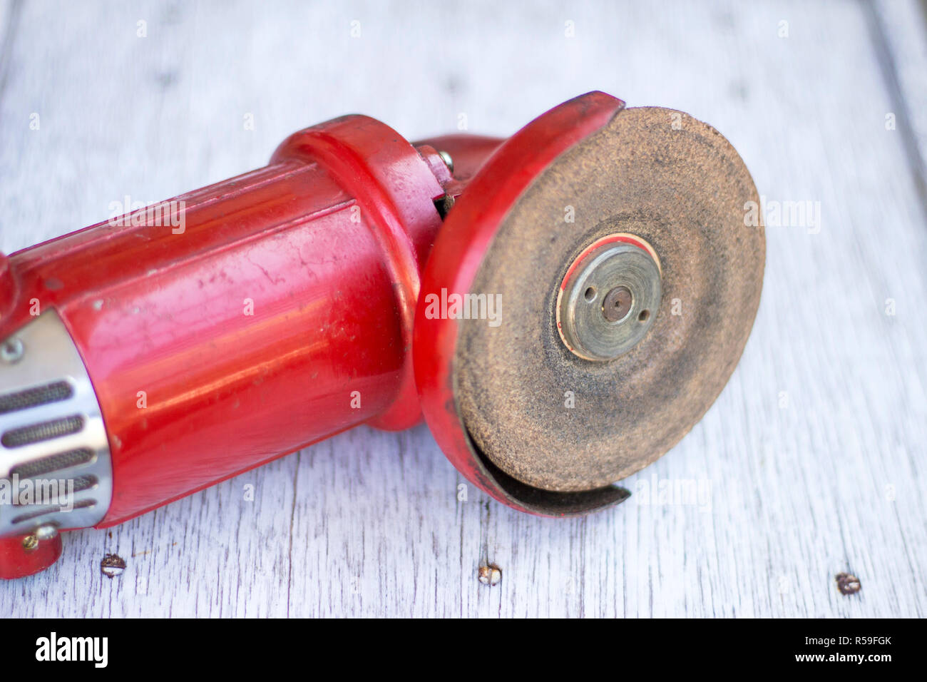 Carpentry Tools, electric sander Stock Photo - Alamy