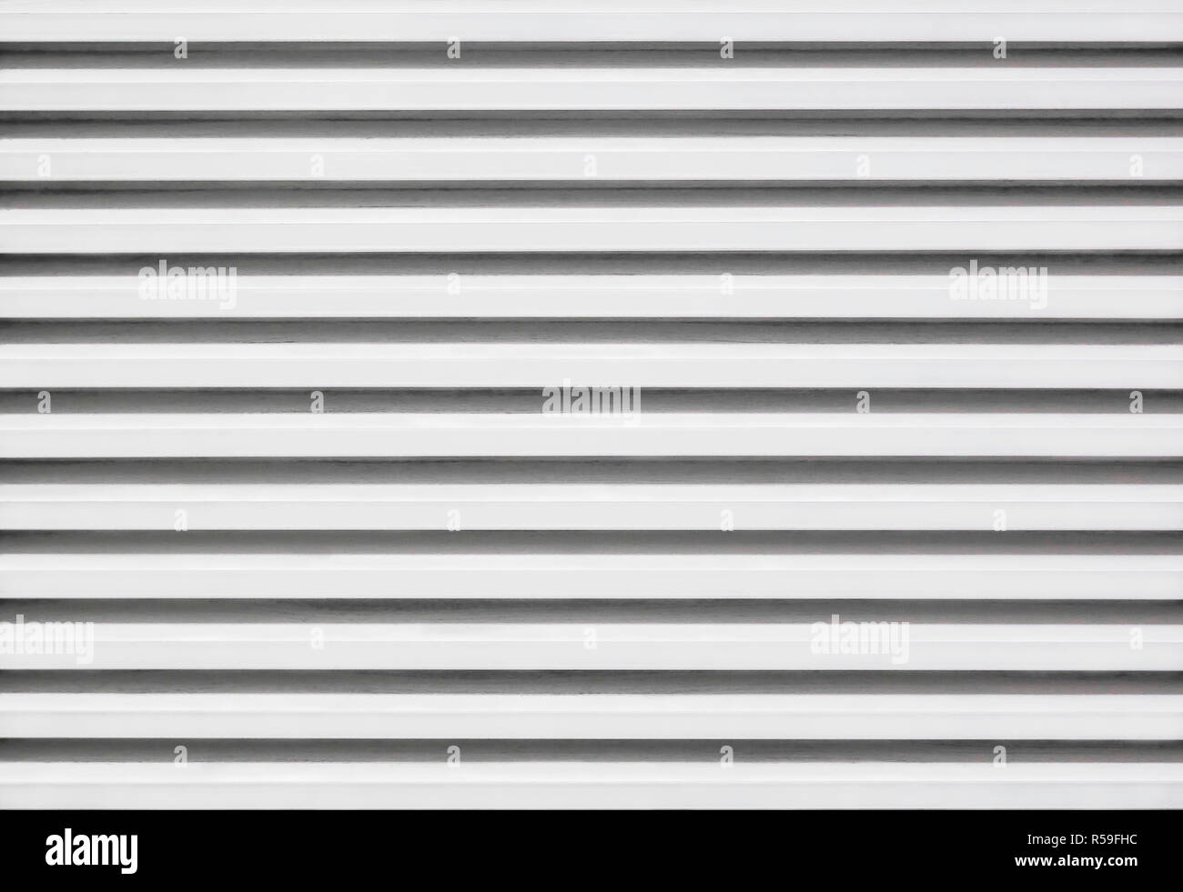 Aluminium zinc louver pattern Stock Photo - Alamy