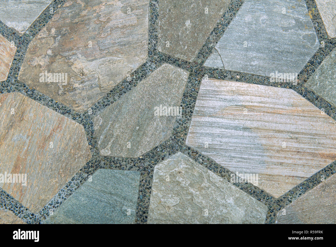 Background of Modern Slate stone Brick Wall Surfaced for design Stock ...