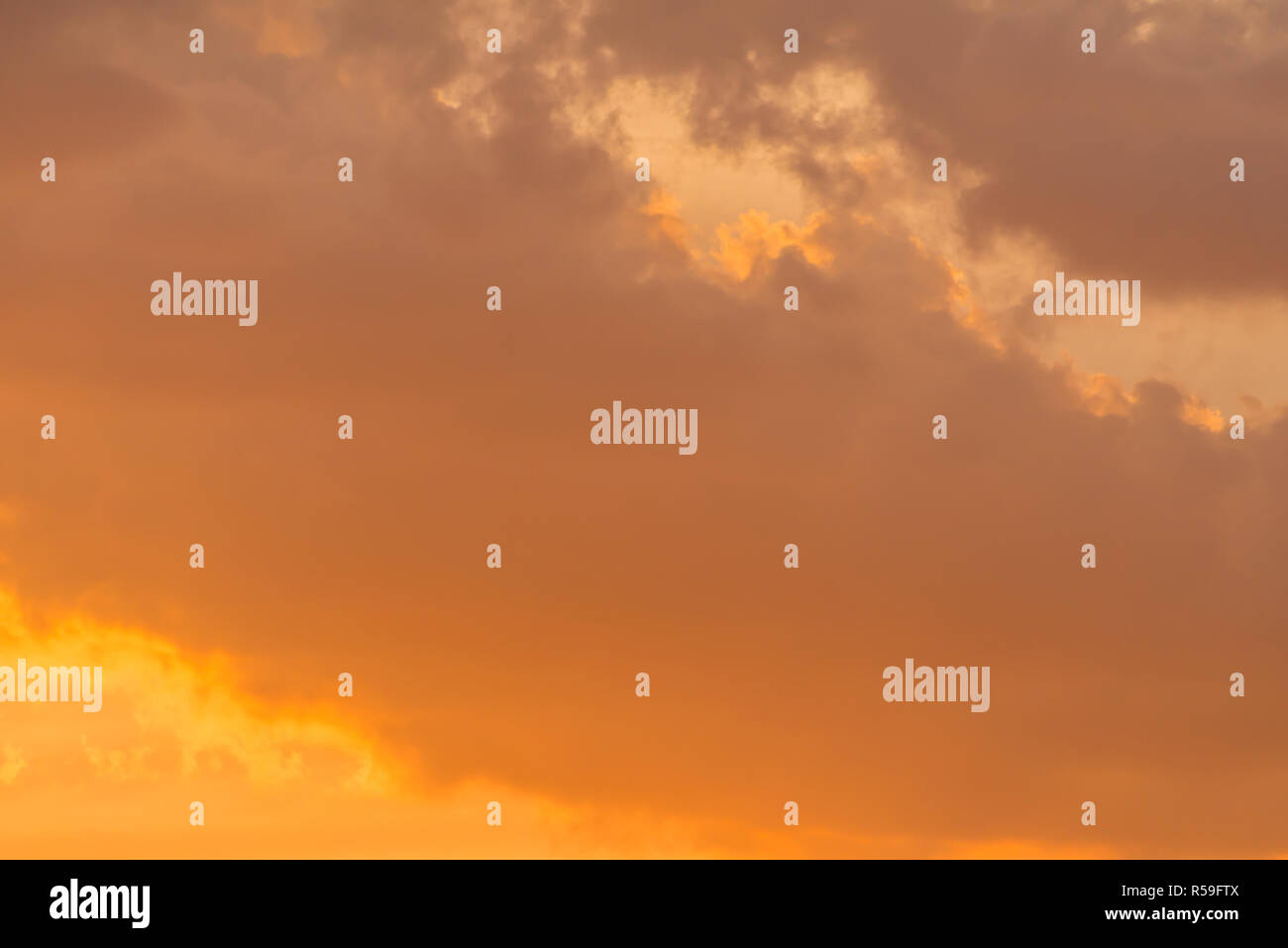 golden sky at the sunrise for background Stock Photo - Alamy