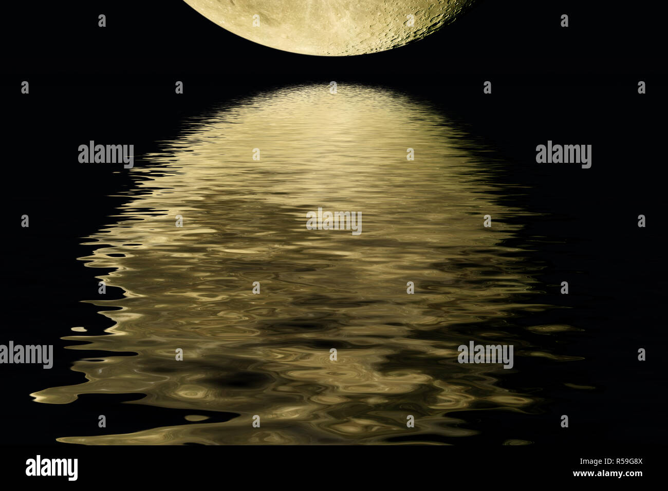 Moon and shadows Stock Photo - Alamy