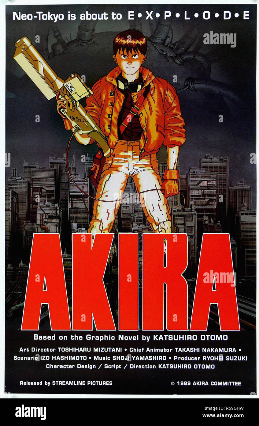 Akira - Original Movie Poster Stock Photo - Alamy