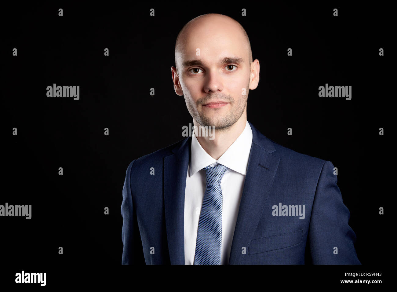 Kind face young man close hi-res stock photography and images - Alamy