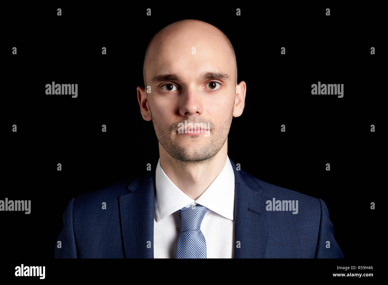 Kind face young man close hi-res stock photography and images - Alamy