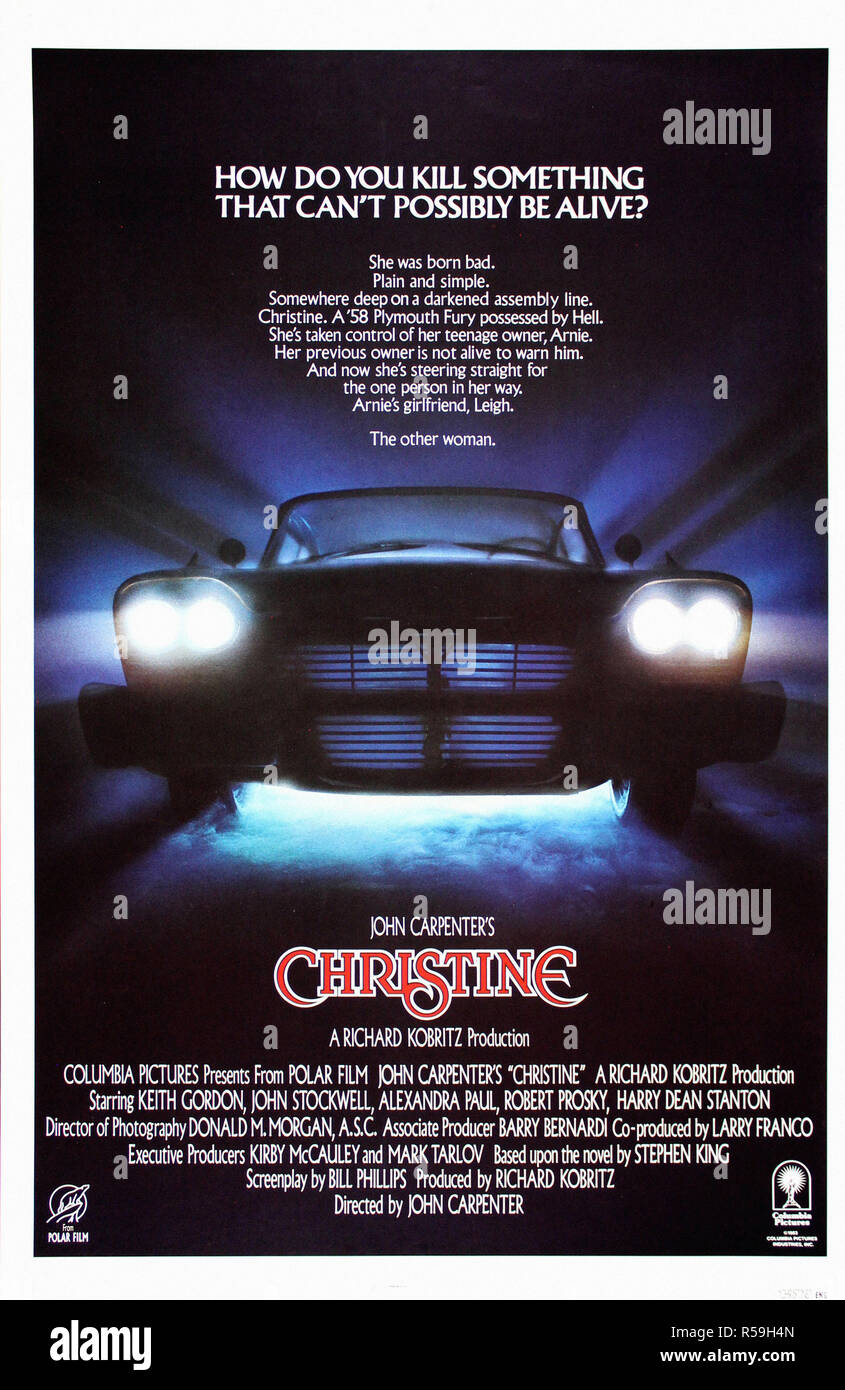 Christine Movie Poster High Resolution Stock Photography and Images - Alamy