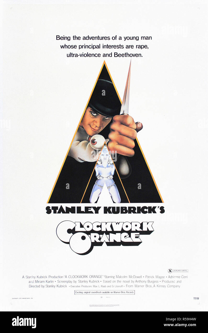 Clockwork orange poster hi-res stock photography and images - Alamy