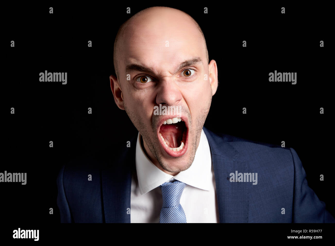 Model portrait work man blue collar hi-res stock photography and images ...