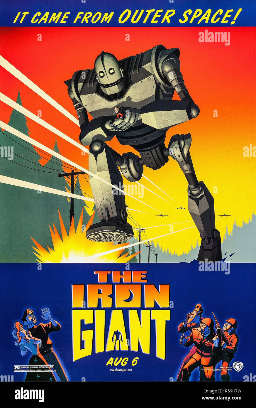 The iron giant poster hi-res stock photography and images - Alamy