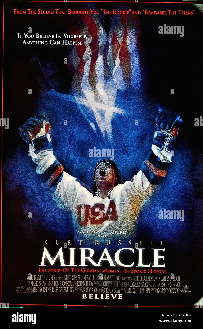 Miracle - Original Movie Poster Stock Photo - Alamy