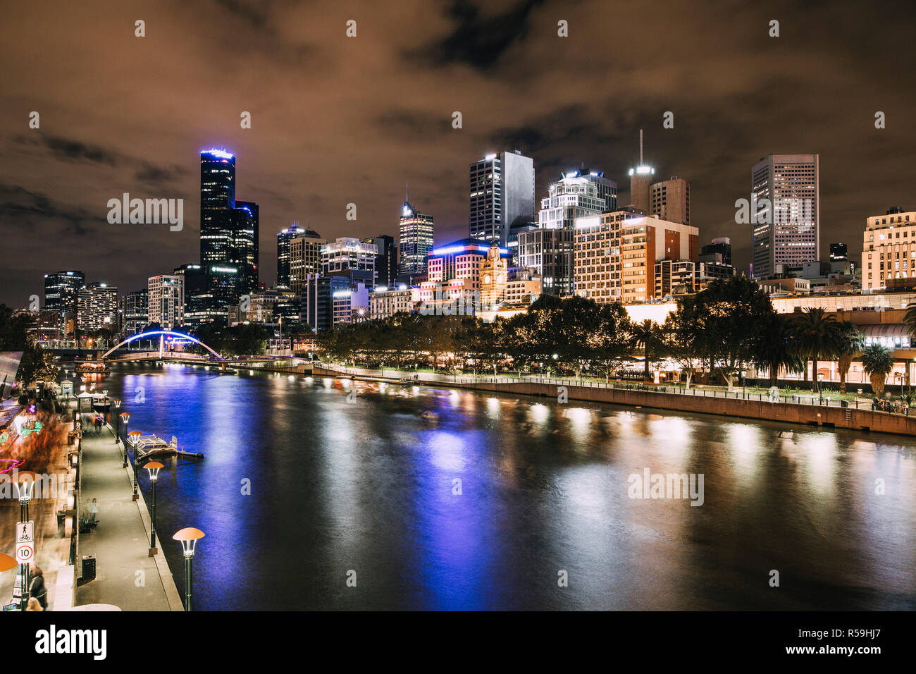 Yarra River, Melbourne Stock Photo - Alamy