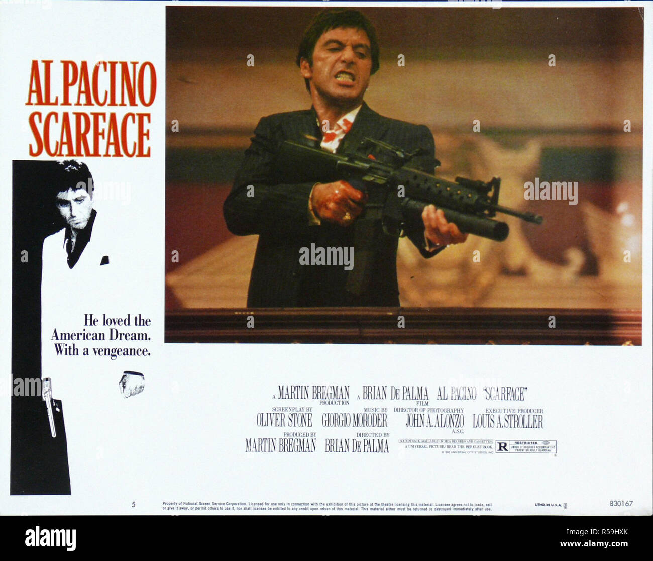 Scarface poster hi-res stock photography and images - Alamy