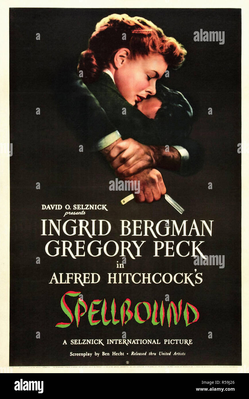 Spellbound - Original Movie Poster Stock Photo - Alamy