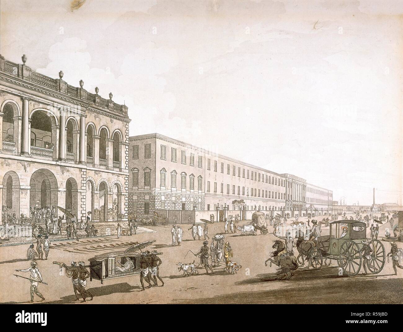 Writers Building Calcutta Stock Photos & Writers Building Calcutta ...