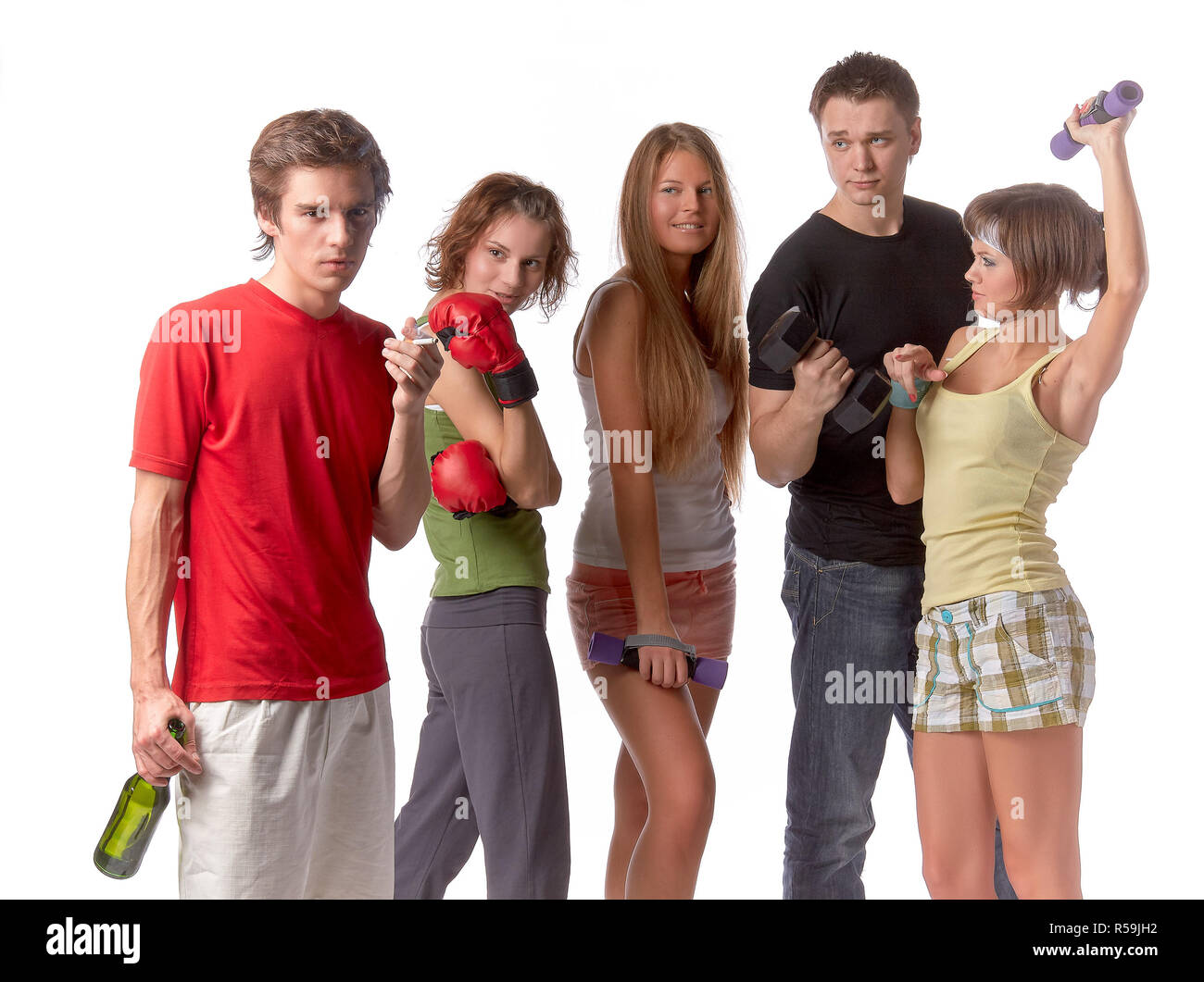 Harmful and useful habits Stock Photo - Alamy Harmful and useful habits Stock Photo - Alamy