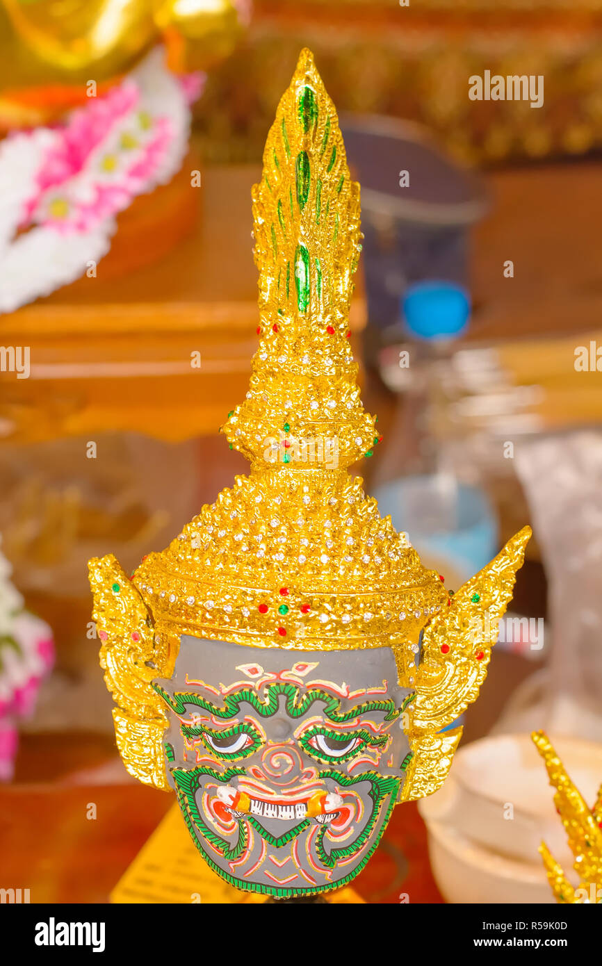 Bangkok khon thailand dancing mask hi-res stock photography and images ...