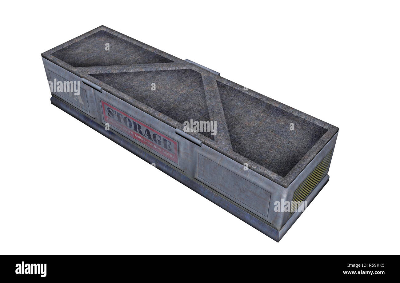 steel transport crate Stock Photo - Alamy