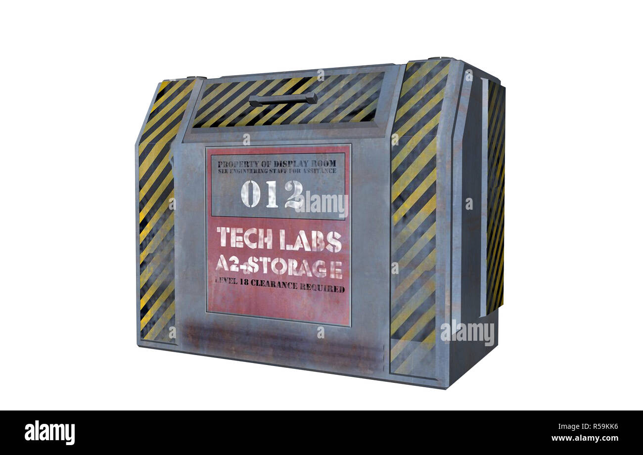 steel transport crate Stock Photo - Alamy